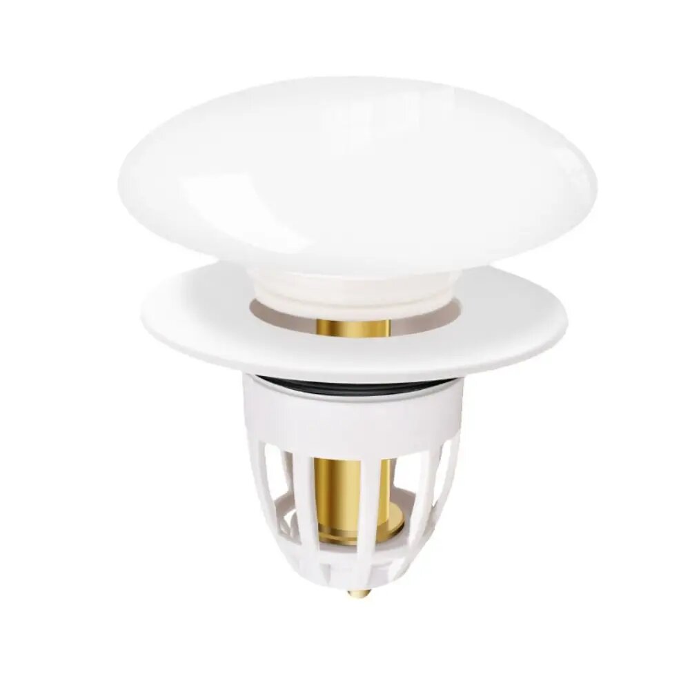 Керамическая пробка для раковины в ванную комнату, стопор для слива, поп-фильтр с давлением, противозапаховая универсальная пробка для слива раковины в ванной комнате