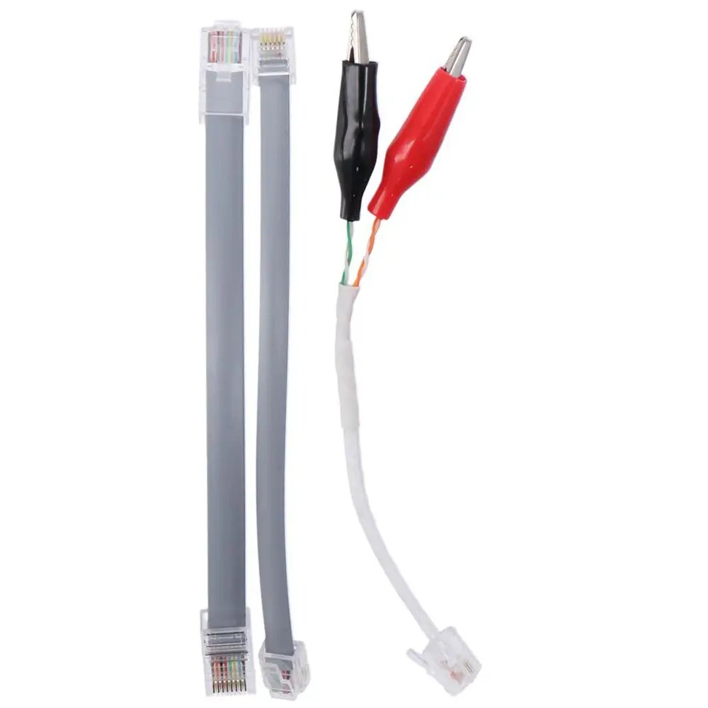 Сменные кабели RJ11/RJ12/RJ45 с зажимами