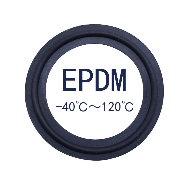Три зажимные прокладки из силикона, EPDM, PTFE, FKM EPDM, 45mm-64mm, 2 Pcs