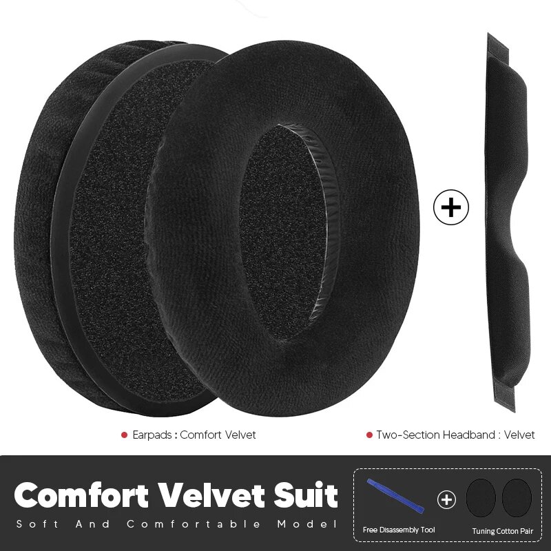 Амбушюры для Sennheiser HD 600 660S 650 6XX 580 58X 565 545 535 из пены с эффектом Velvet Suit