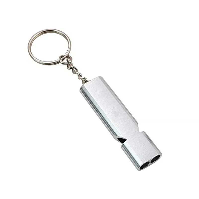 MKENDN Мини-свисток 120 дБ для кемпинга Silver