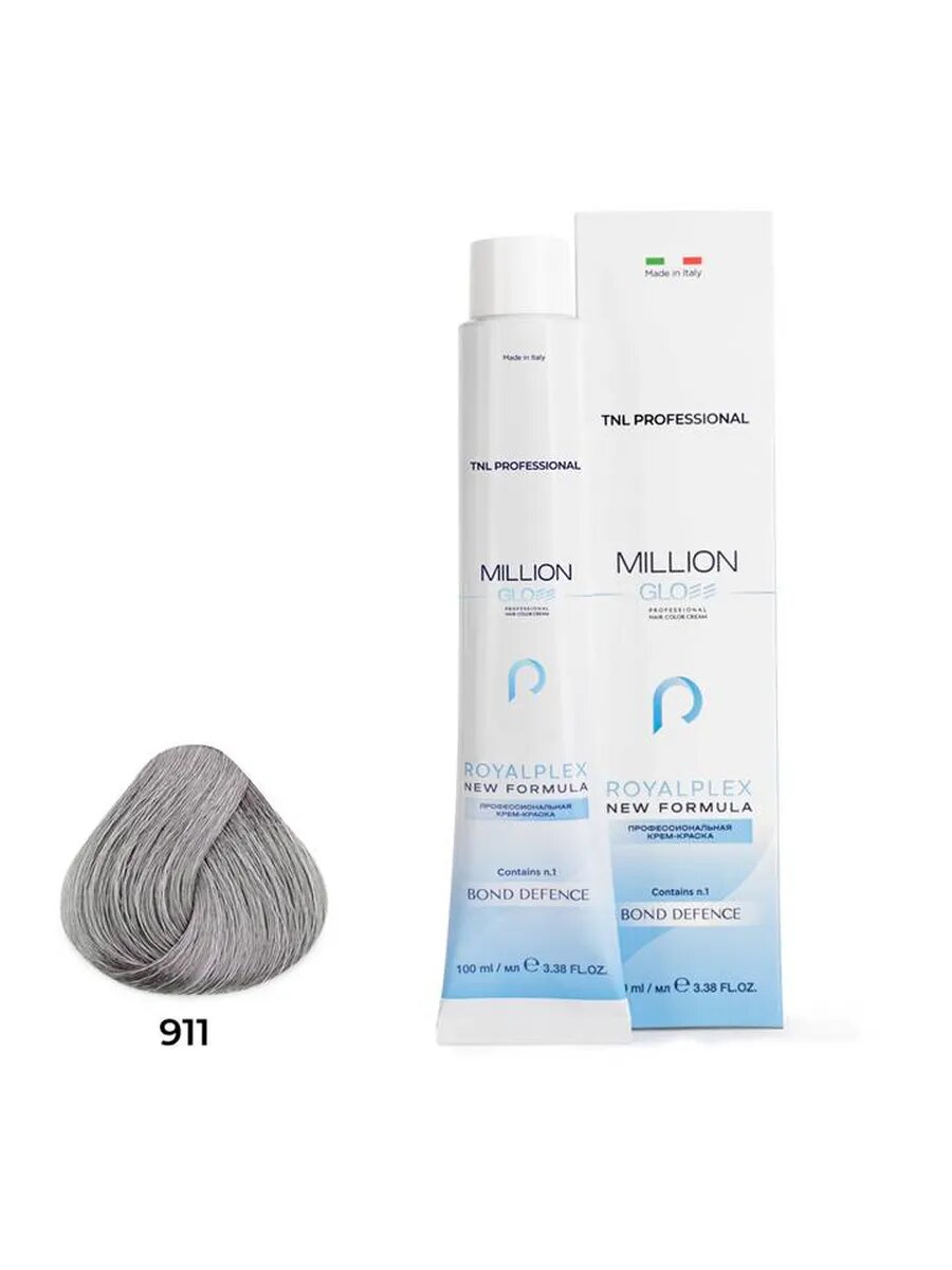 Крем-краска для волос TNL Professional Million Gloss оттенок 911