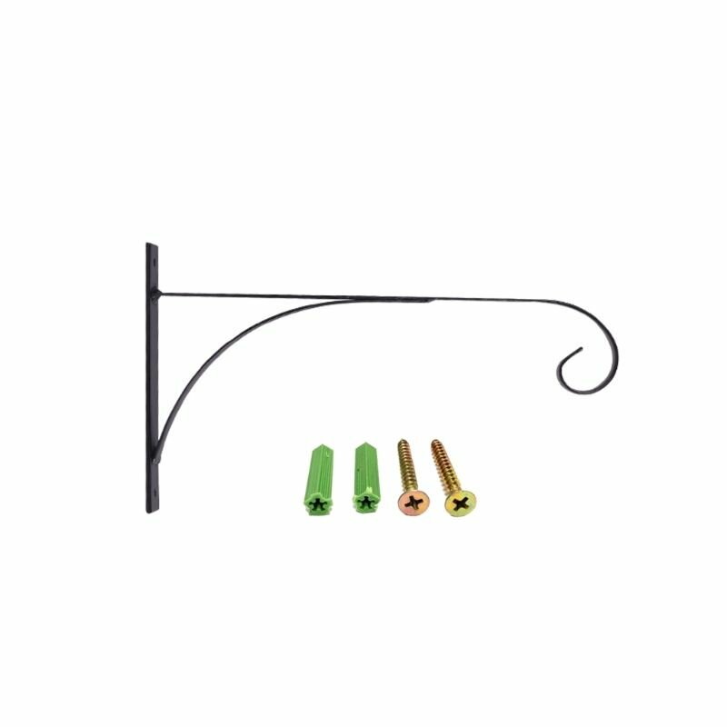 Настенная подставка для цветов из кованого железа в европейском стиле, подвесная подставка для орхидей-стиль 3