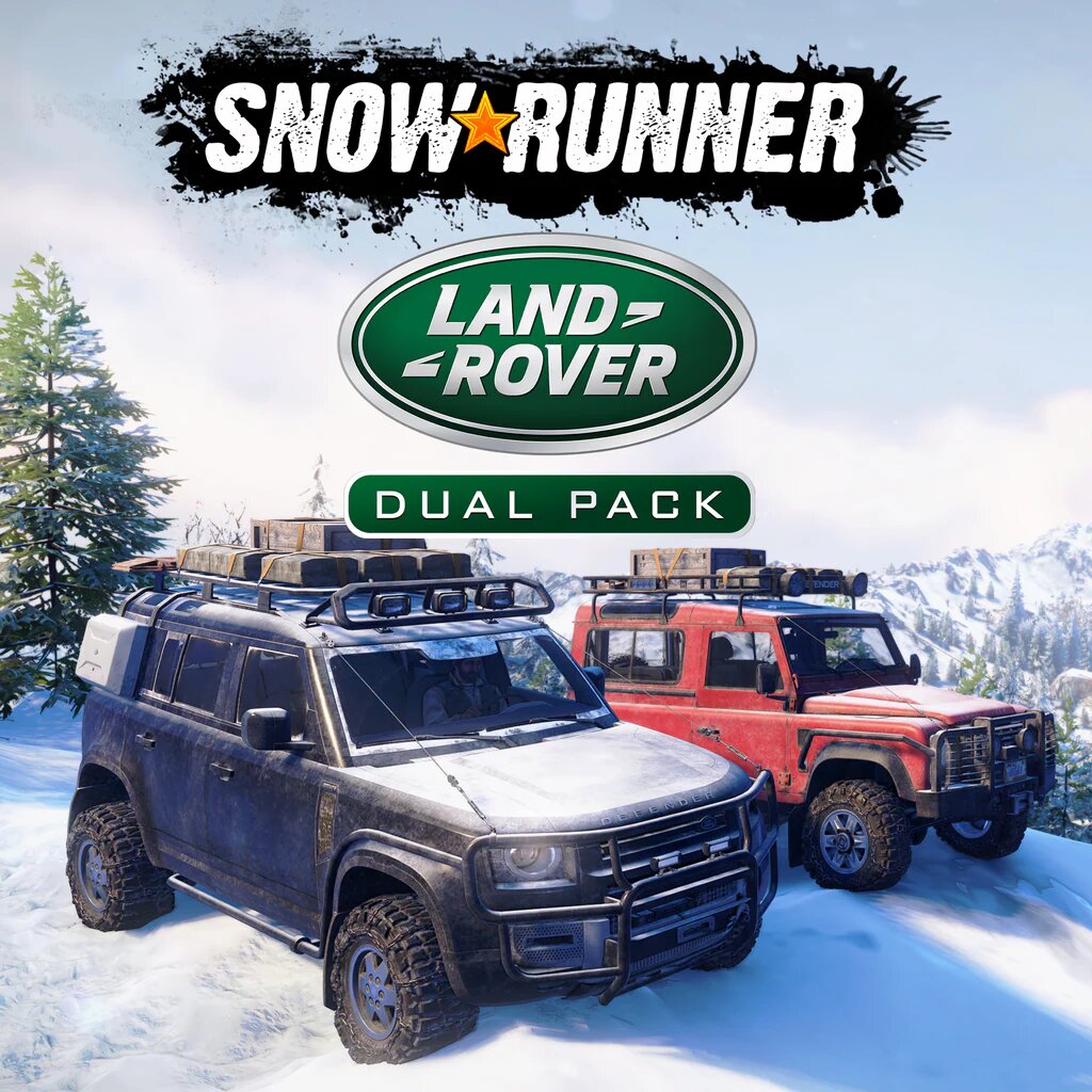 Дополнение SnowRunner - Land Rover Dual Pack, цифровое издание PlayStation 4 и PlayStation 5, регион Турция / код пополнения баланса