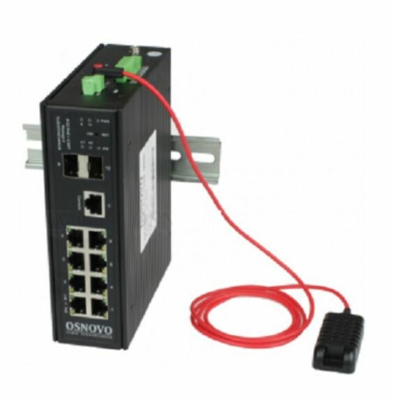 Коммутатор Osnovo SW-80802/I(Port 90W, 300W) управляемый