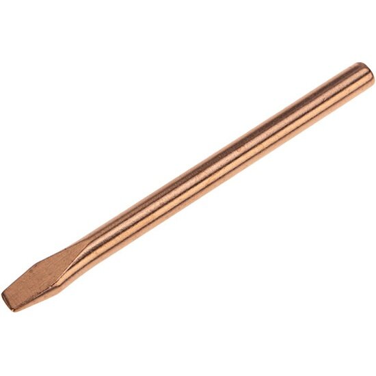 Жало медное Rexant 4.8 для паяльников 40 Вт, тип: клин, ( упак. 1 шт. )