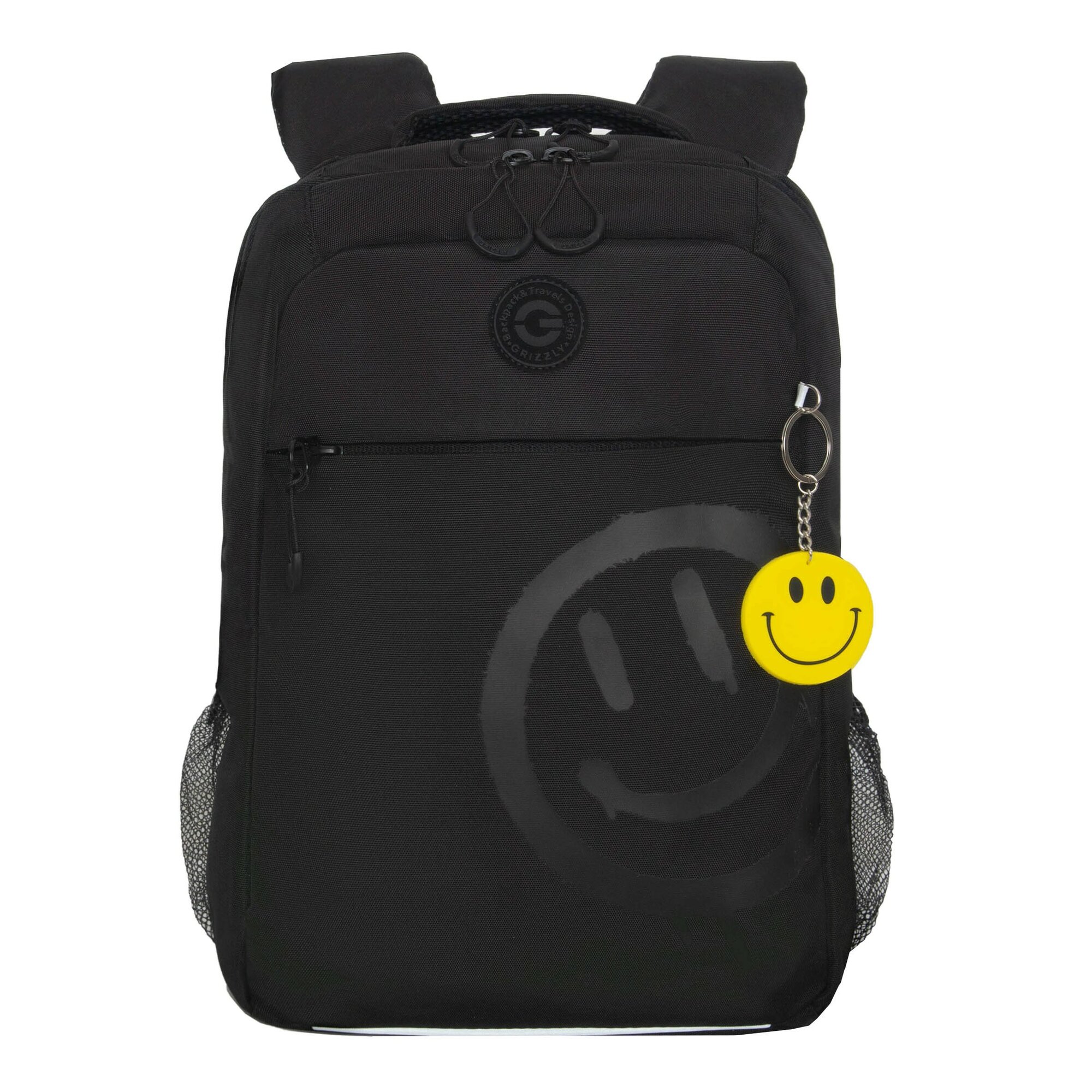 Рюкзак молодежный GRIZZLY с карманом для ноутбука 13", анатомической спинкой, для мальчика RB-556-6/1