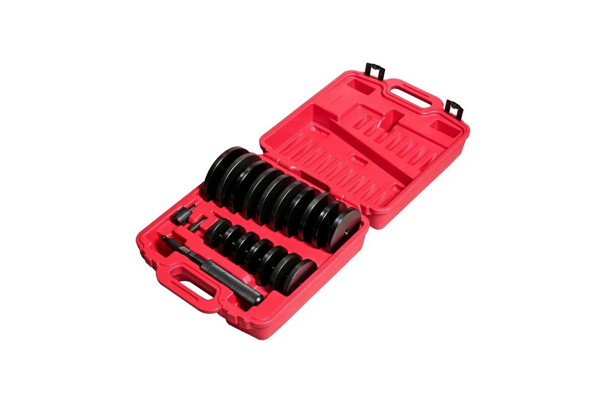 JTC Набор оправок для выпрессовки подшипников, втулок, сальников 70-150мм в кейсе 21 предмет /1-4855 687913 687913