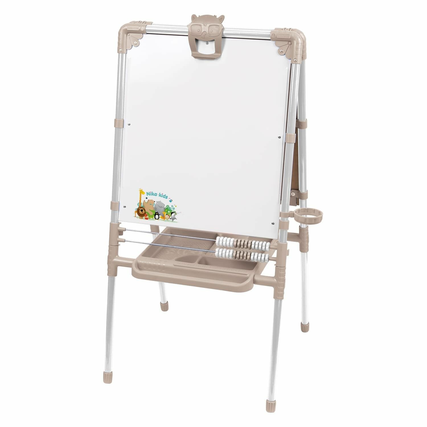 Мольберт двустор. с набором для творчества М1/БЖ бежевый