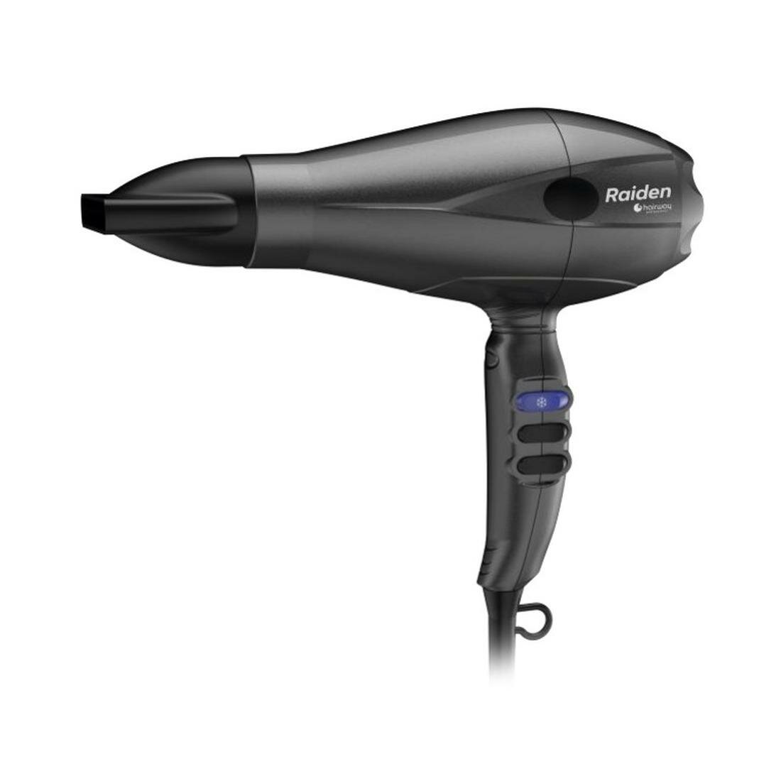 Профессиональный фен Hairway Raiden A030, 3 режима температуры, 2 скорости