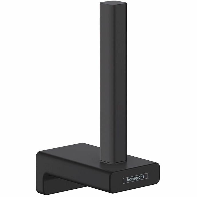 Держатель запасного рулона Hansgrohe (Хансгрое) AddStoris, черный матовый, 41756670