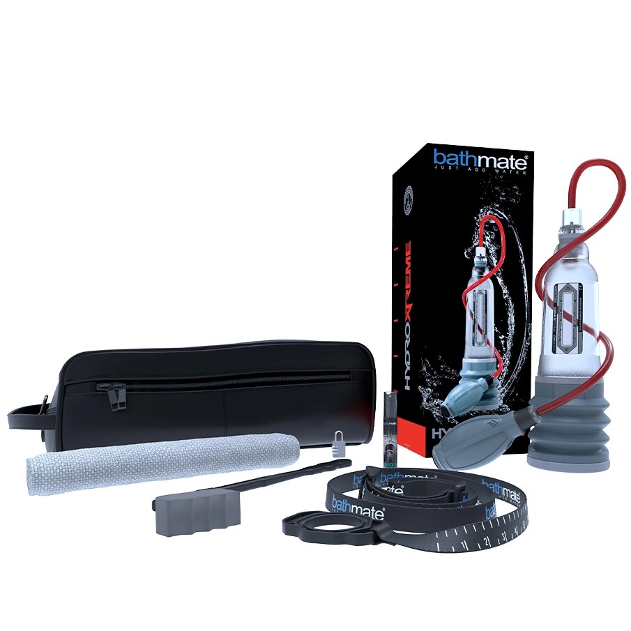 Гидропомпа Bathmate "Hydroxtreme5", силикон, цвет бесцветный