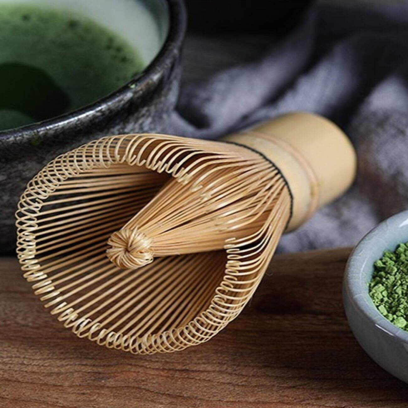 Венчик для чая матча, длина 10 см