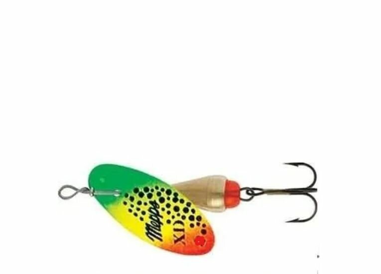 Блесна вращающаяся Mepps XD TRI FLUO 1, G/Tiger