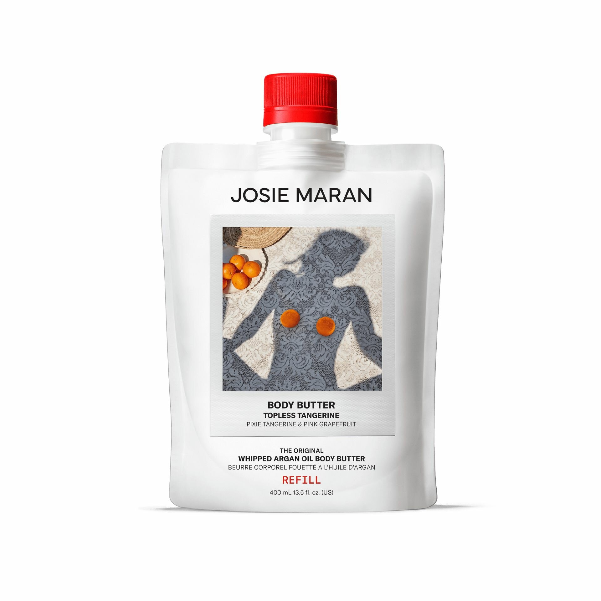 Josie Maran Рефилл Баттер для тела Original c аргановым маслом с ароматом Topless Tangerine