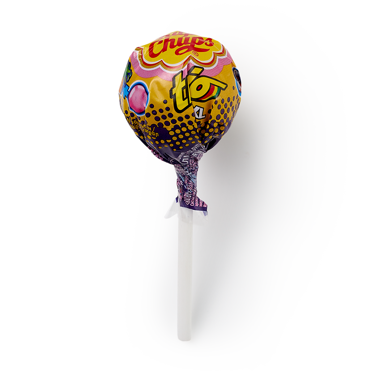 Леденец Chupa Chups XXL Trio с жевательной резинкой внутри, 29 г