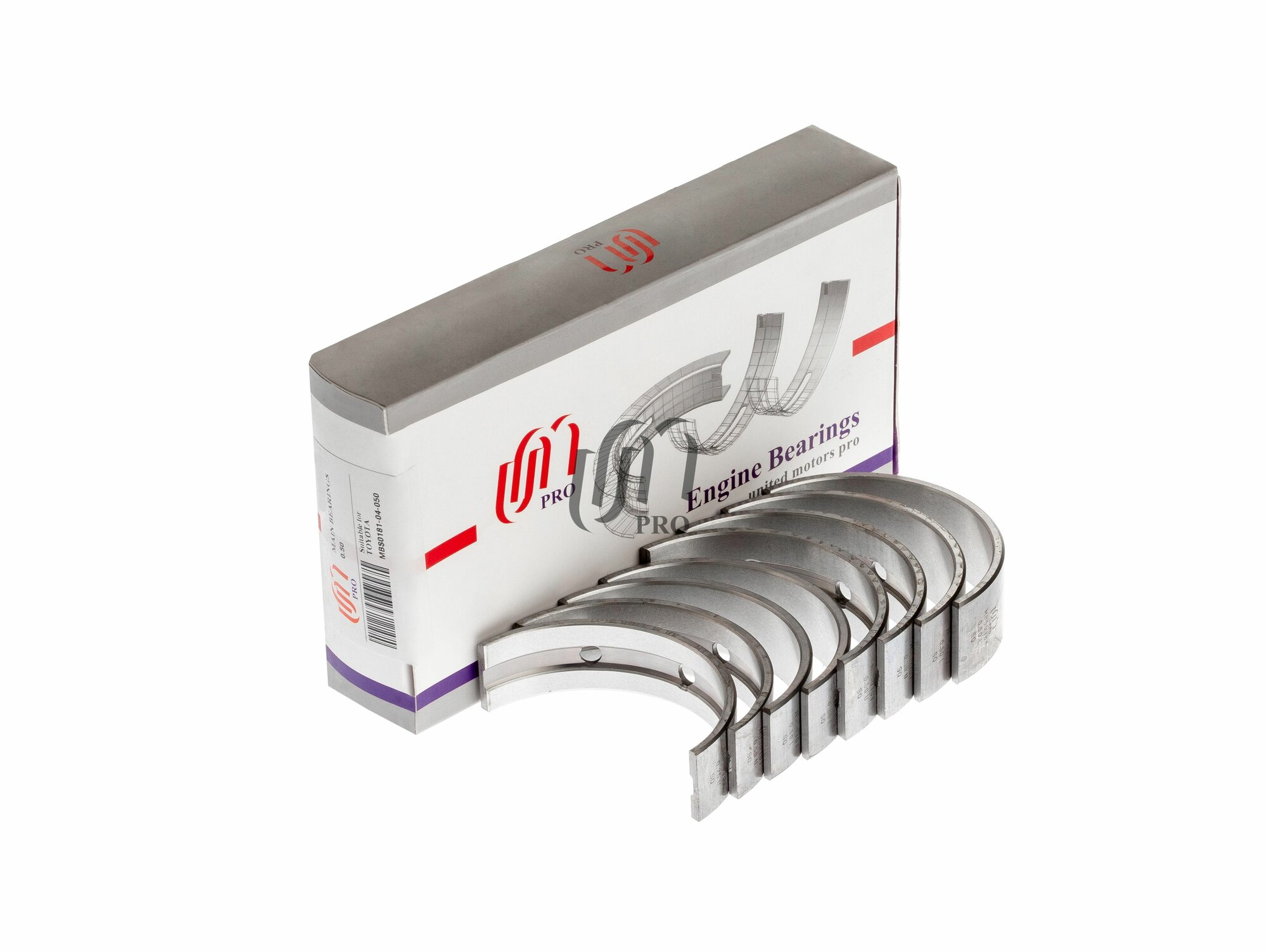 Вкладыши коренные 0.50 Toyota 2GR-FE/FSE UMpro