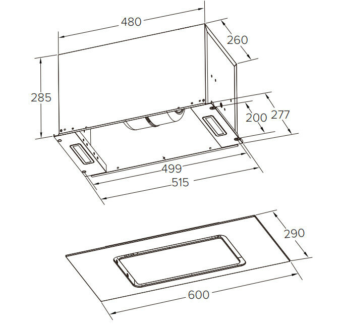 Встраиваемая вытяжка Haier HVX-BI652GB