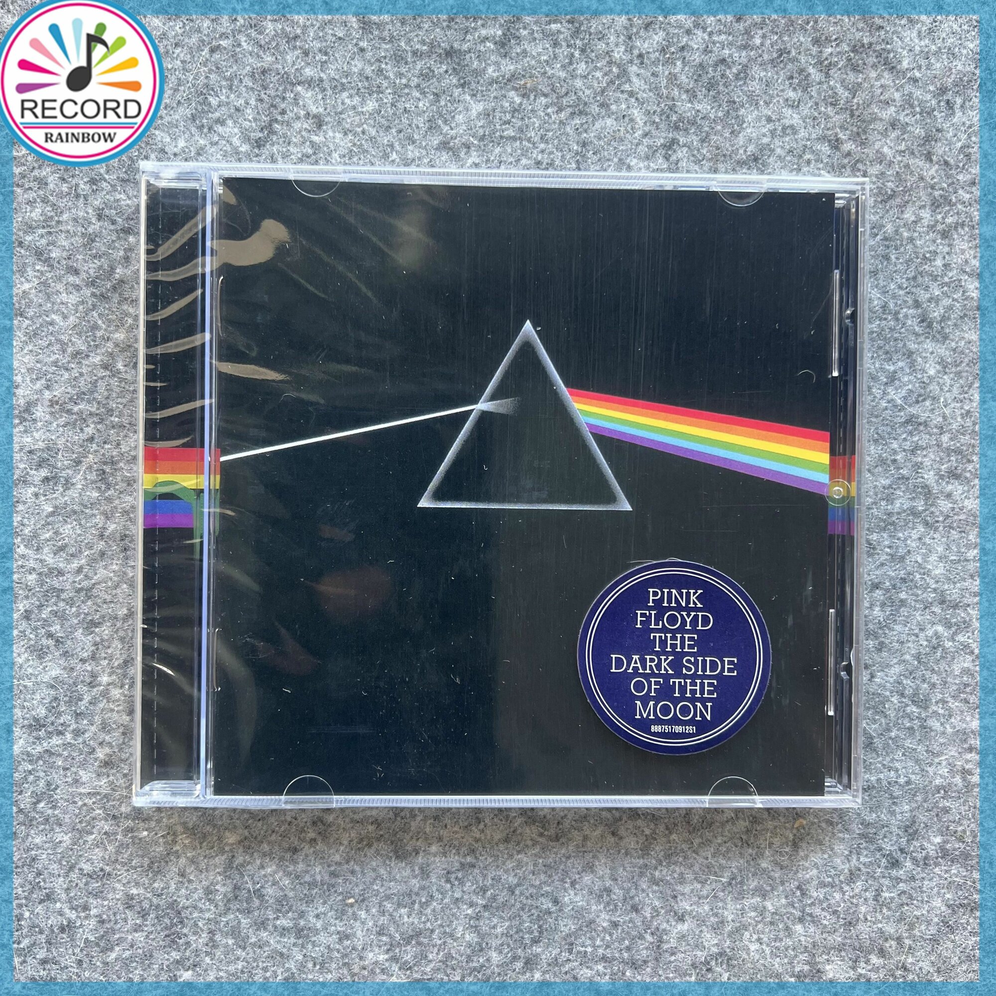 CD Pink Floyd The Dark Side of the Moon CD Совершенно новый запечатанный оригинальный альбом в пленке оригинальный диск