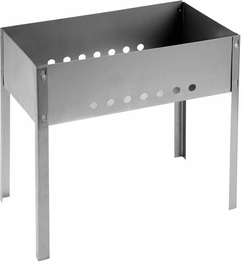 Мангал GRINDA 400 x 250 x 400 мм, сборный BARBECUE