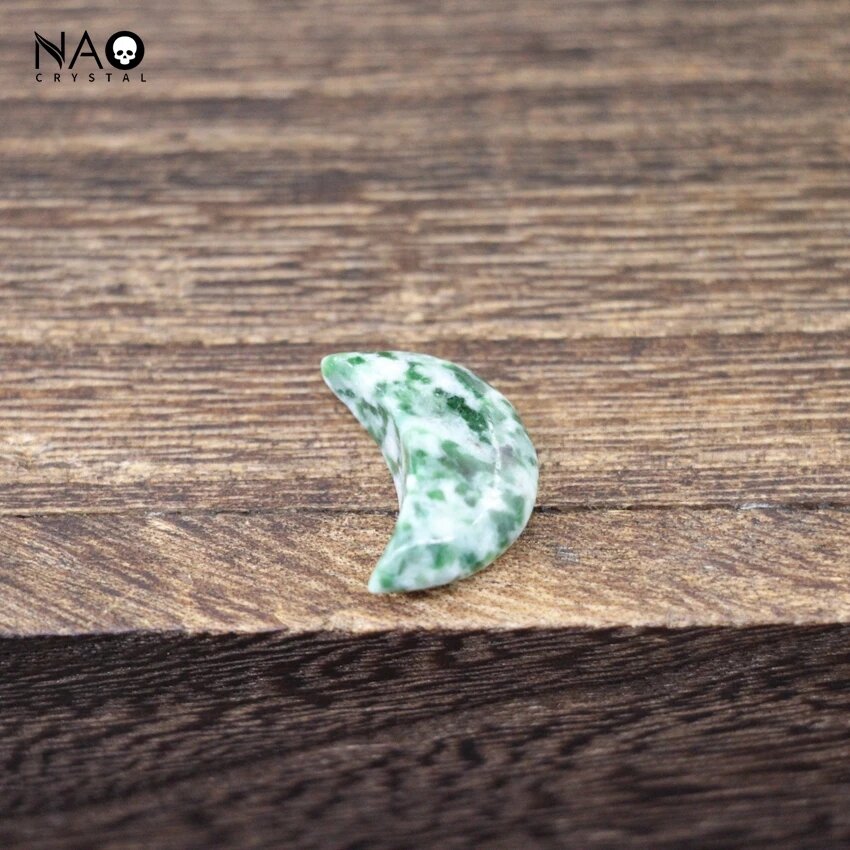 Набор лунных кристаллов из аметиста, обсидиана и кварца Green Jade