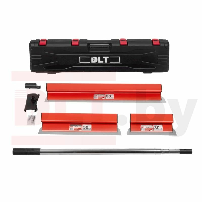 Набор №3 шпателей механизированного нанесения DLT Finish версия PRO (лезвие 0.5 мм)