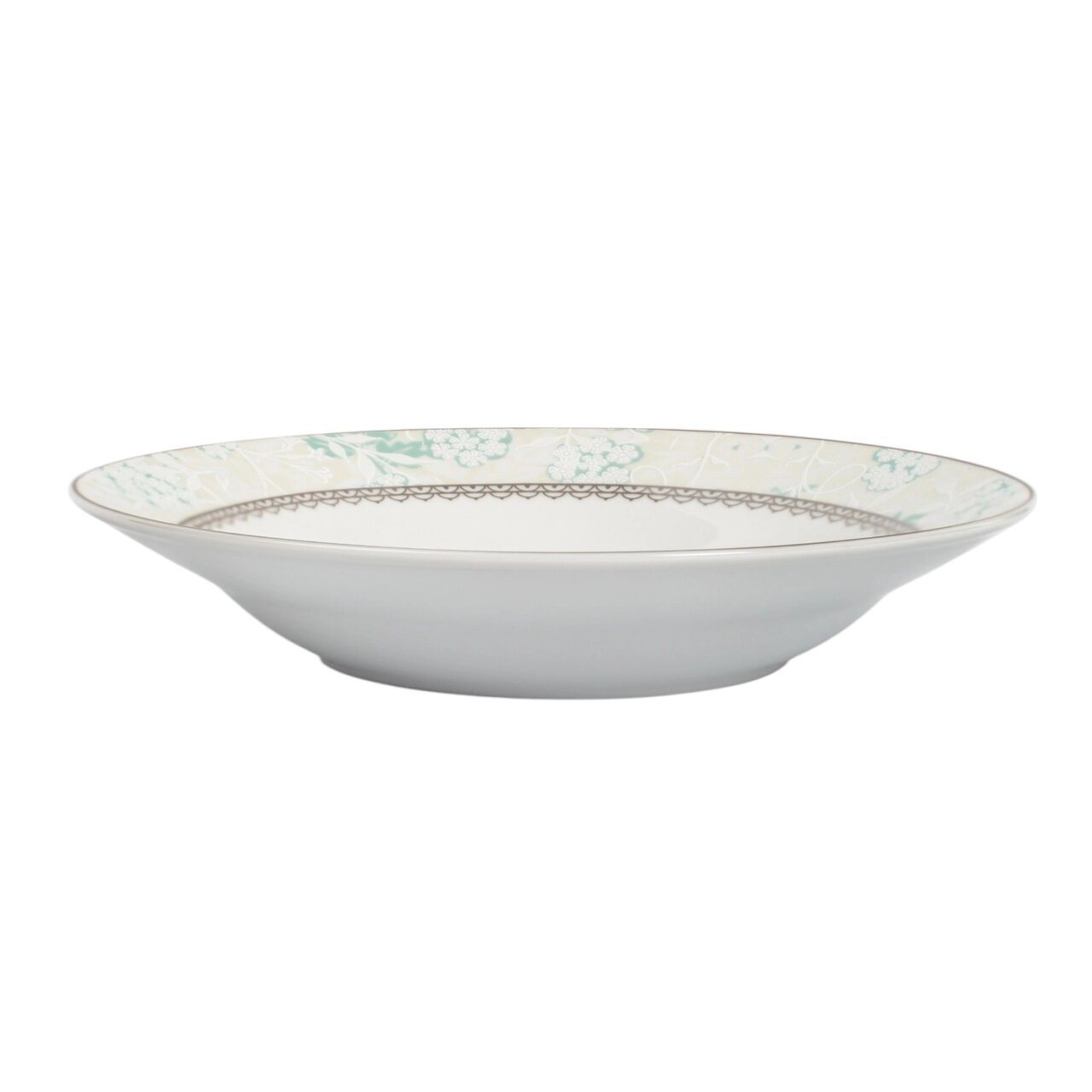 Fioretta Flora тарелка суповая 20 см из фарфора для сервировки столового сервиза