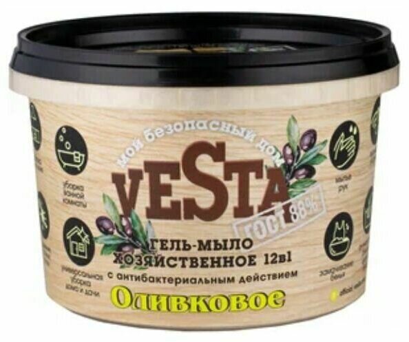 Гель-мыло хозяйственное 12 в 1 VESTA
