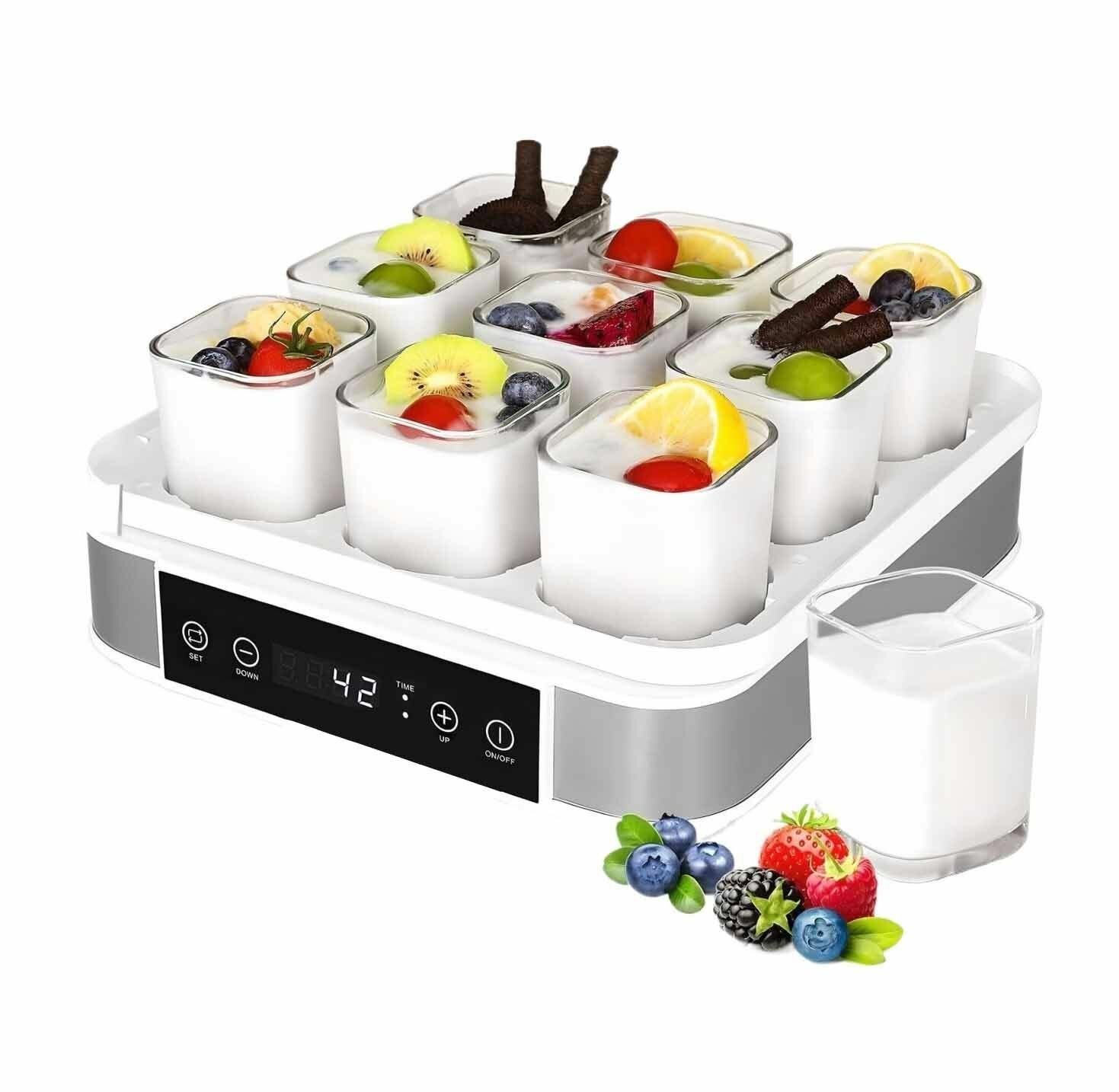Автоматическая цифровая йогуртница с контролем температуры и времени