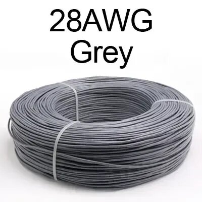 Экранированный сигнальный кабель UL2547 7 Cores, 28AWG Grey, 1 Meters