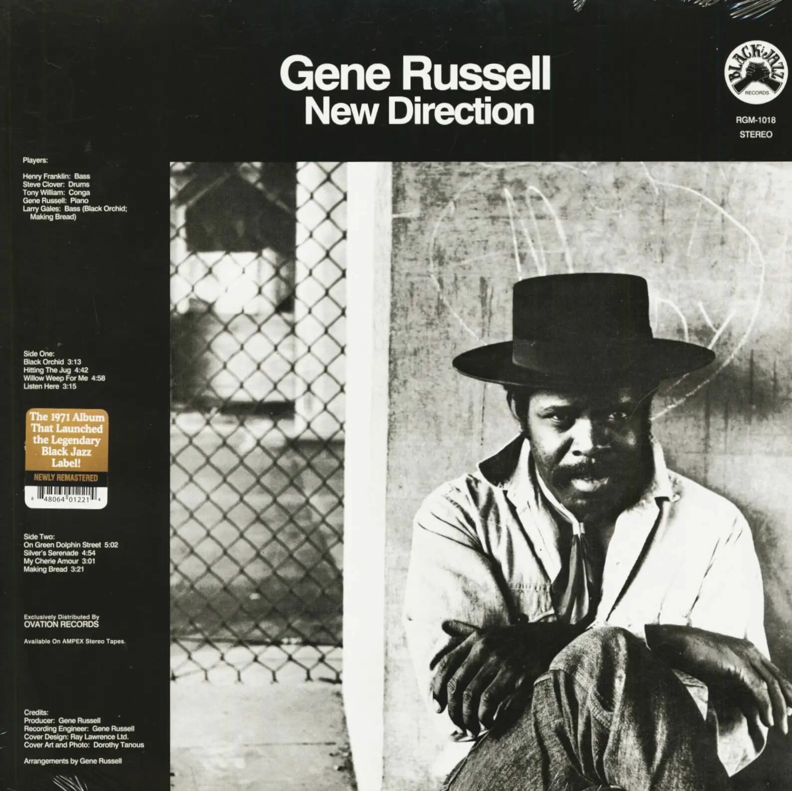 Gene Russell - New Direction (Real Gone, USA) - новая виниловая пластинка