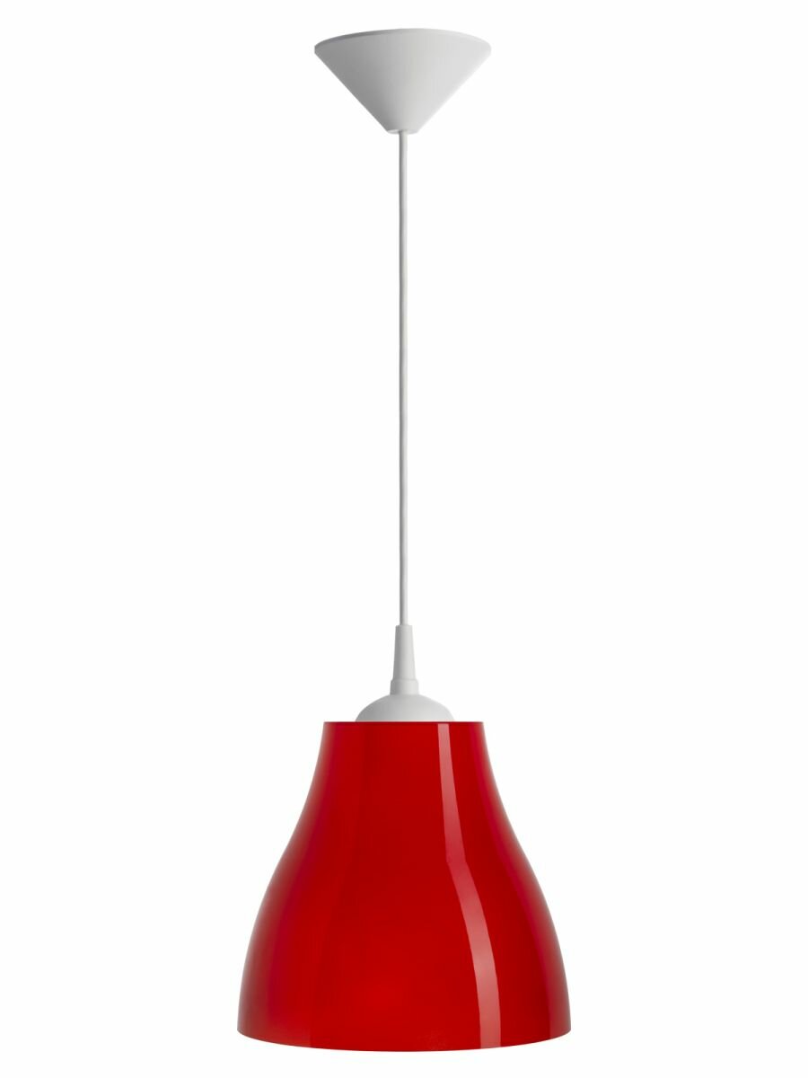 Светильник НСБ 21-60-142 УХЛ4 «Melodi mini» красный, шнур белый TDM