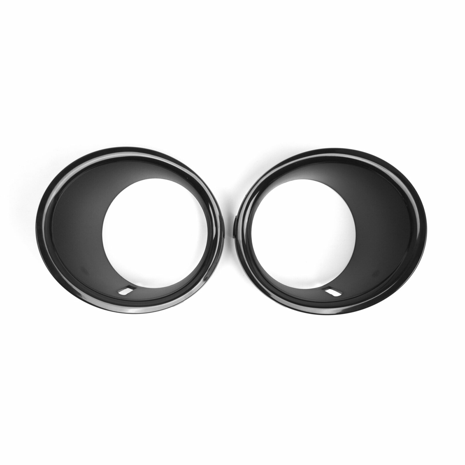 2 декоративных кольца для противотуманных фар, хромированные, для Mini Cooper R55 R56 R57 2007-2010, OEM 51112753661 51112753662