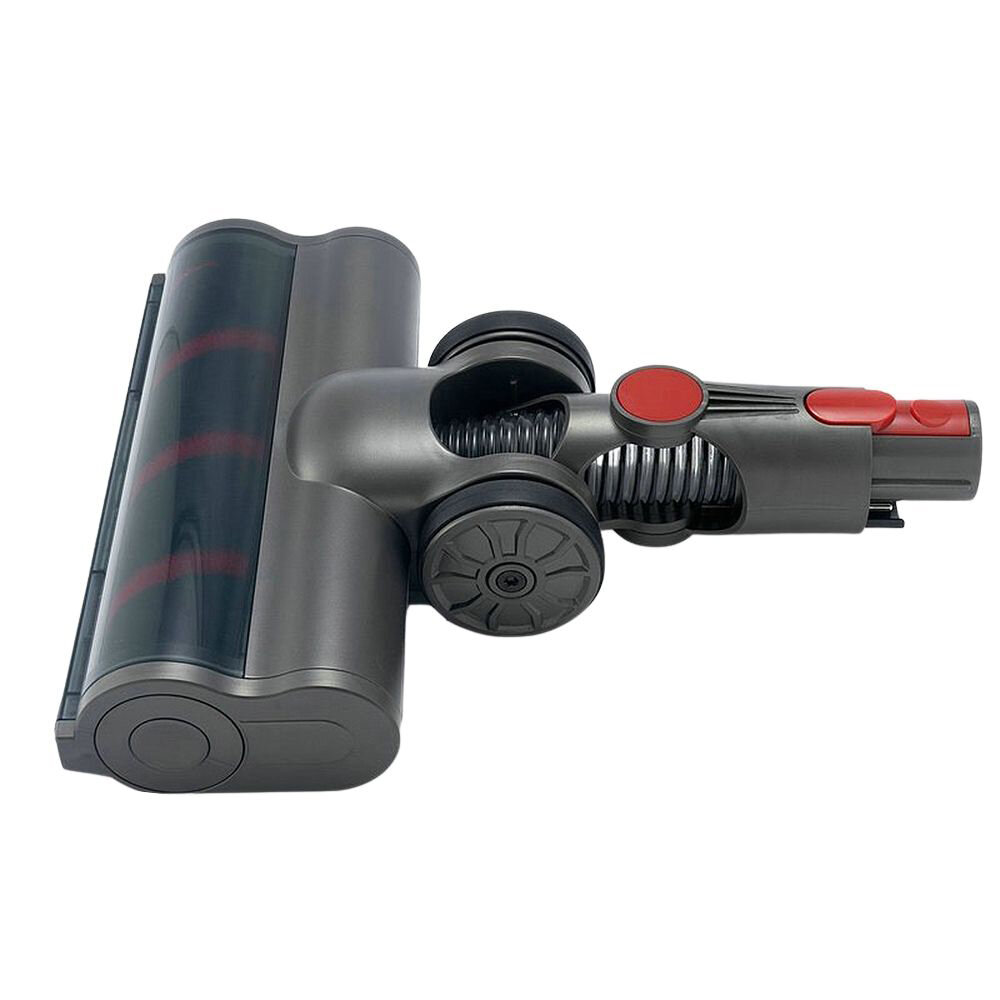 Замена вакуумной щетки Dyson с щетиной из углеродного волокна, роликовая насадка для щетки для пола со светодиодной подсветкой для моделей Dyson V7 V8 V10 V11 V15