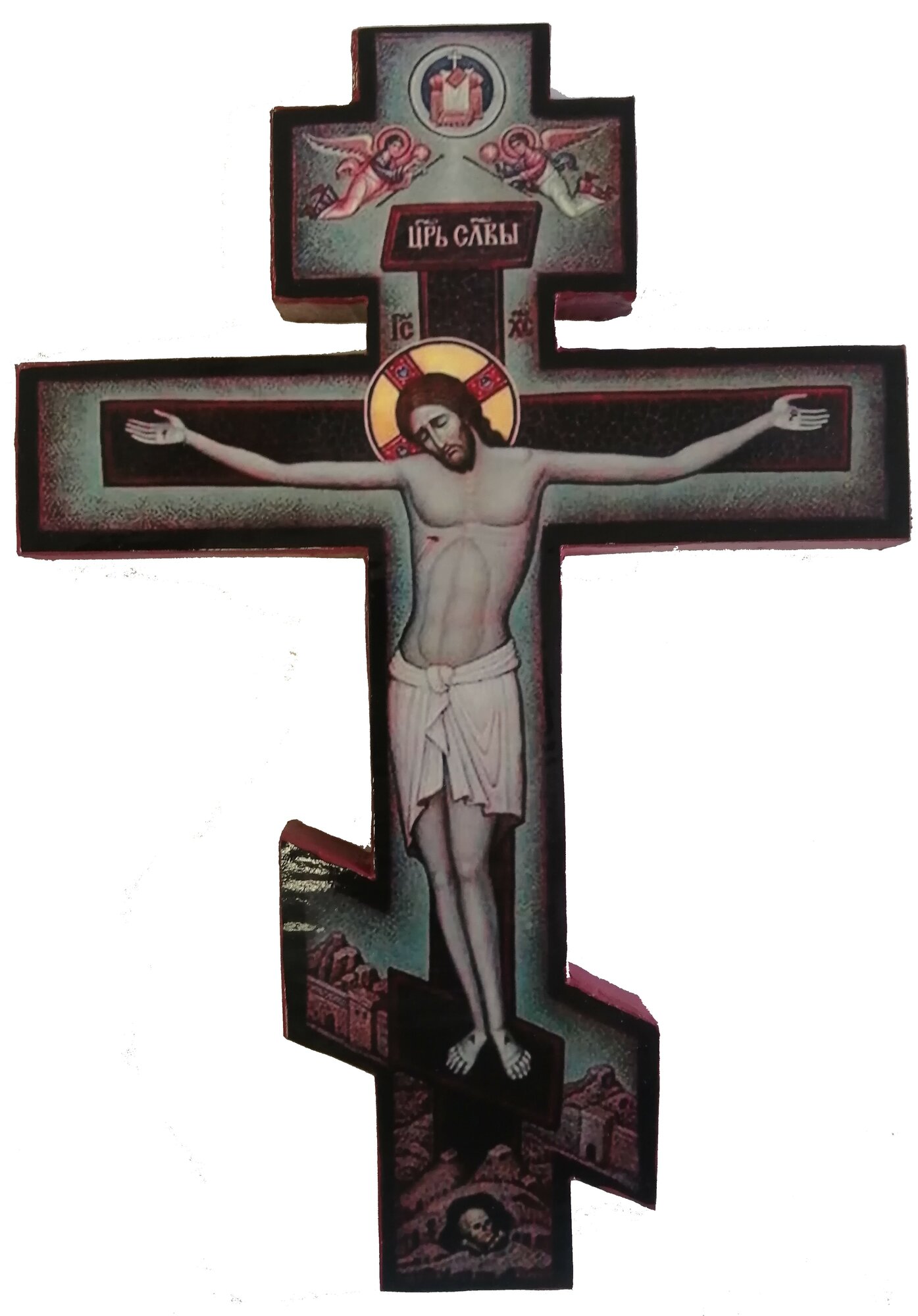 Распятие Христово -икона Русский Православный Крест