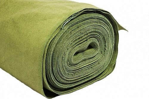 Брезент 11293 скпв 1 метр, ширина 90см, светопрочная водоупорно-биостойкая пропитка, плотн. 440 г/м2