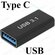 USB Type-C - USB 3.1 адаптер, черный