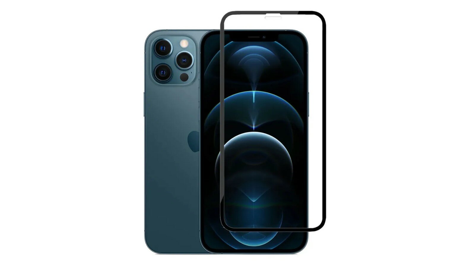 Защитное стекло для Apple iPhone 13 Mini 5.4 2,5D, толщина 0.3 мм, без упаковки и возврата.