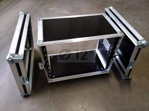 Рэковый кейс 8U-400 для оборудования 19", стандартная модель, аналог Gator