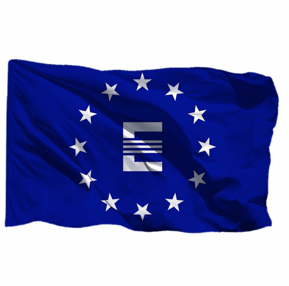 Флаг Анклава из Fallout Фоллаут 70х105 см на сетке для уличного флагштока