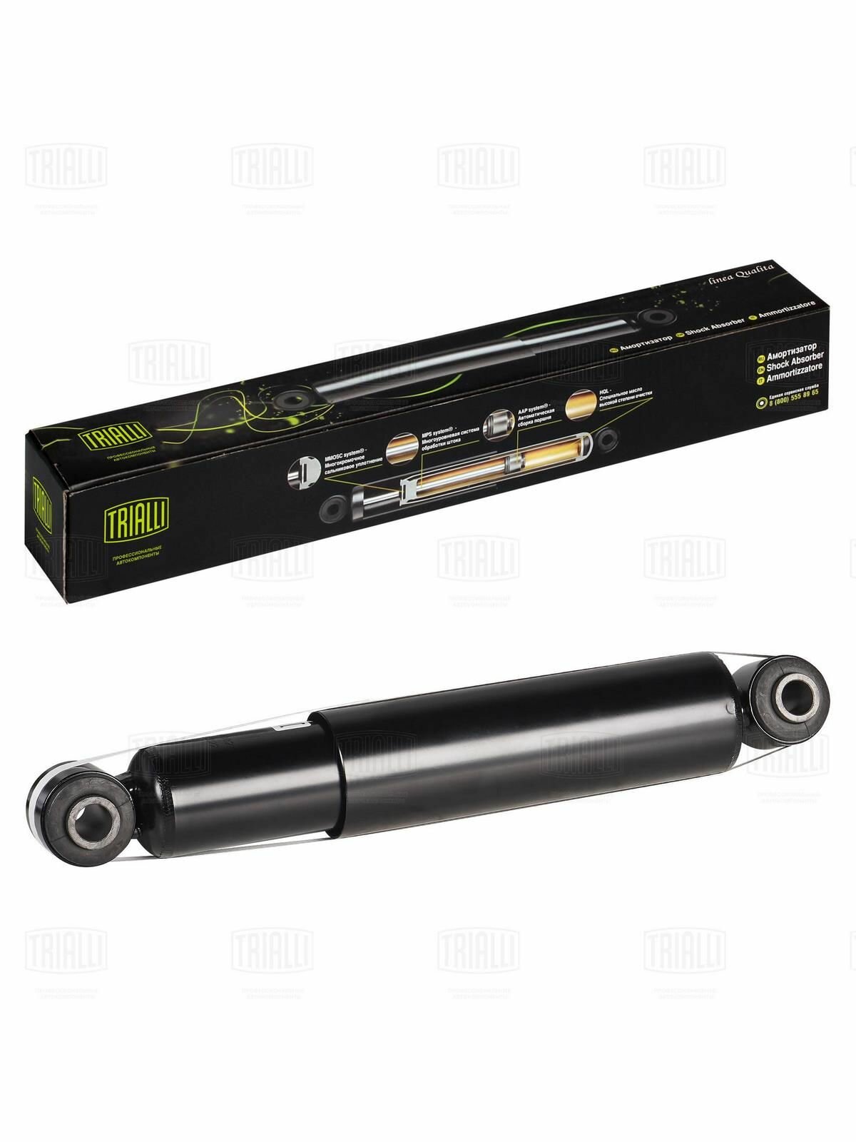 Амортизатор задний масляный Trialli AH54501 для Freightliner FLC, FLD, Columbia, Condor