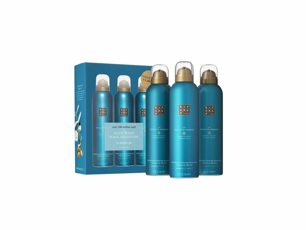 Rituals Набор средств для душа Argan Oil & Eucalyptus 600мл