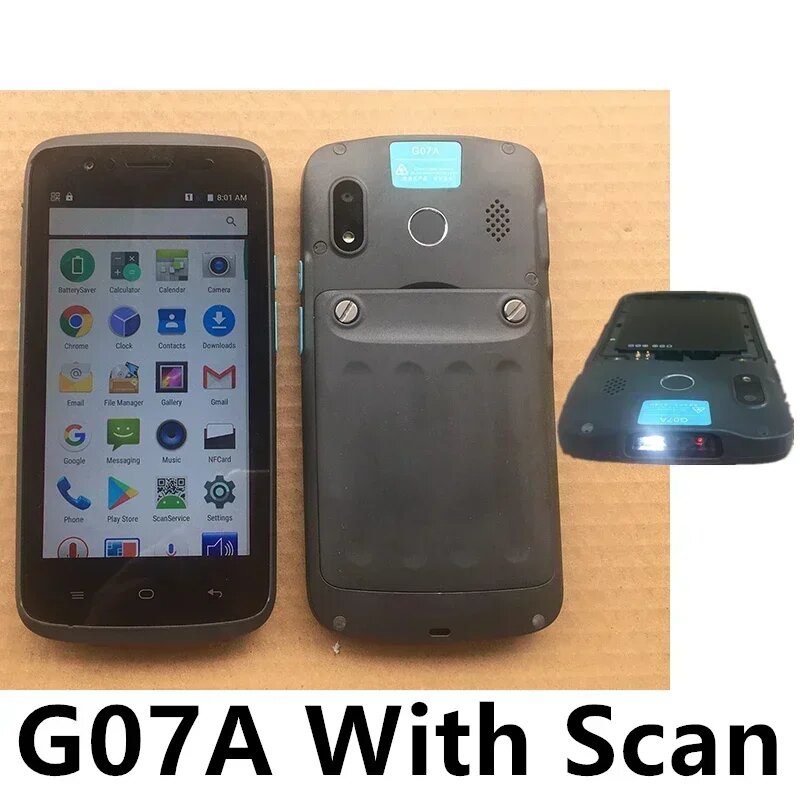Смартфон G07A Black Have Scan, 5.0", 2/16 ГБ, 4G, NFC, Android
