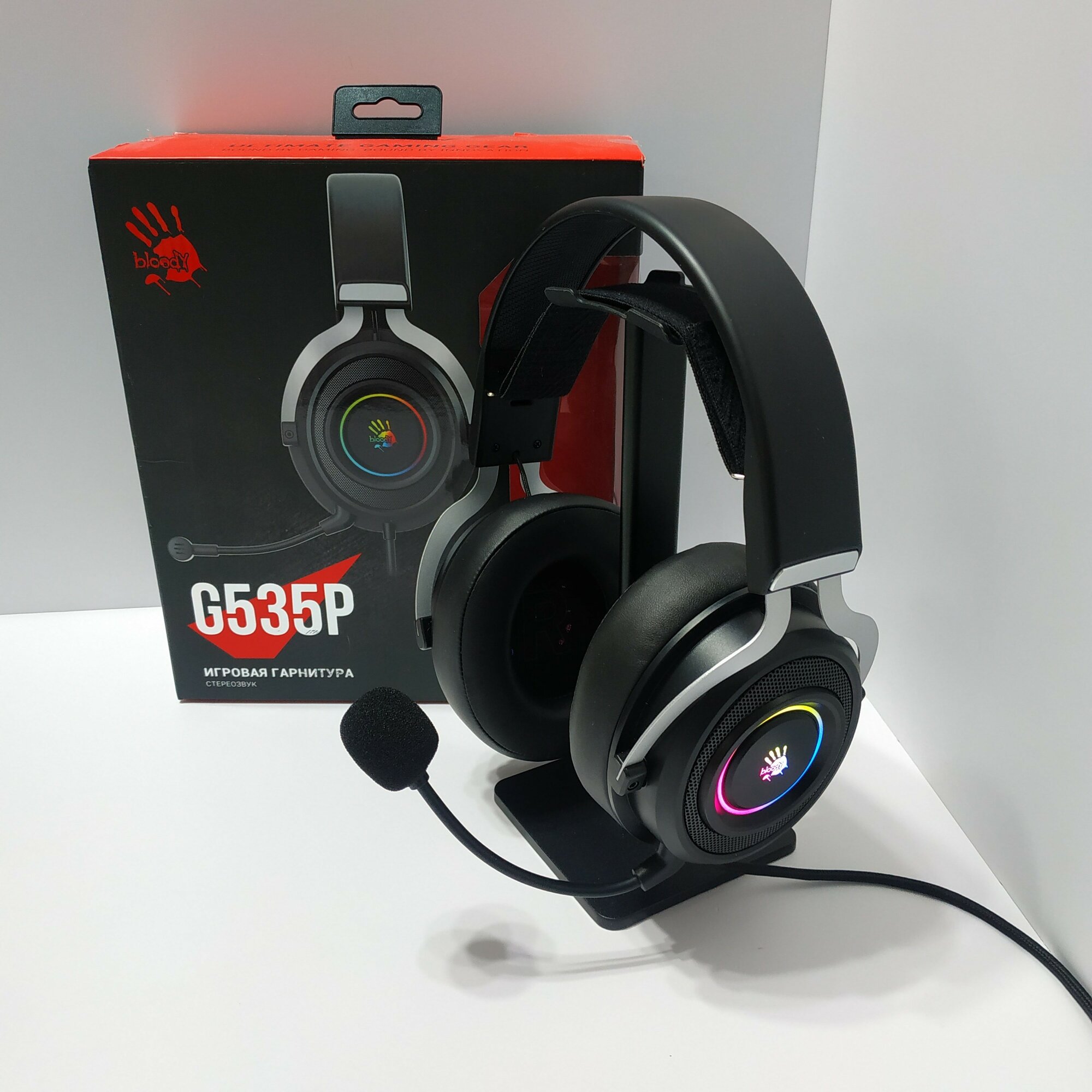 Игровые наушники A4Tech Bloody G535p jack 3.5mm