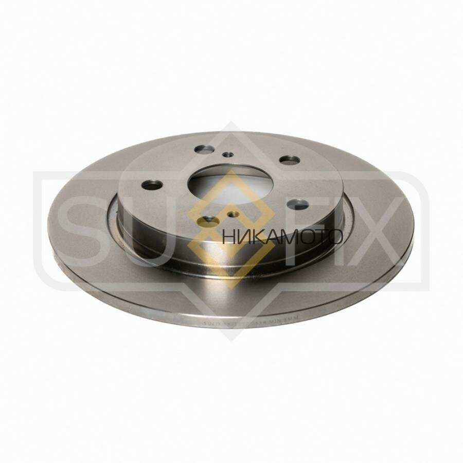 SUFIX FX1072 Диск тормозной TOYOTA AURIS(E150/E180)/COROLLA(E150/E180) 07-