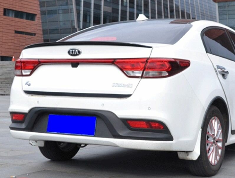 Лип Спойлер Кия Рио 4 НЕ окрашенный V2