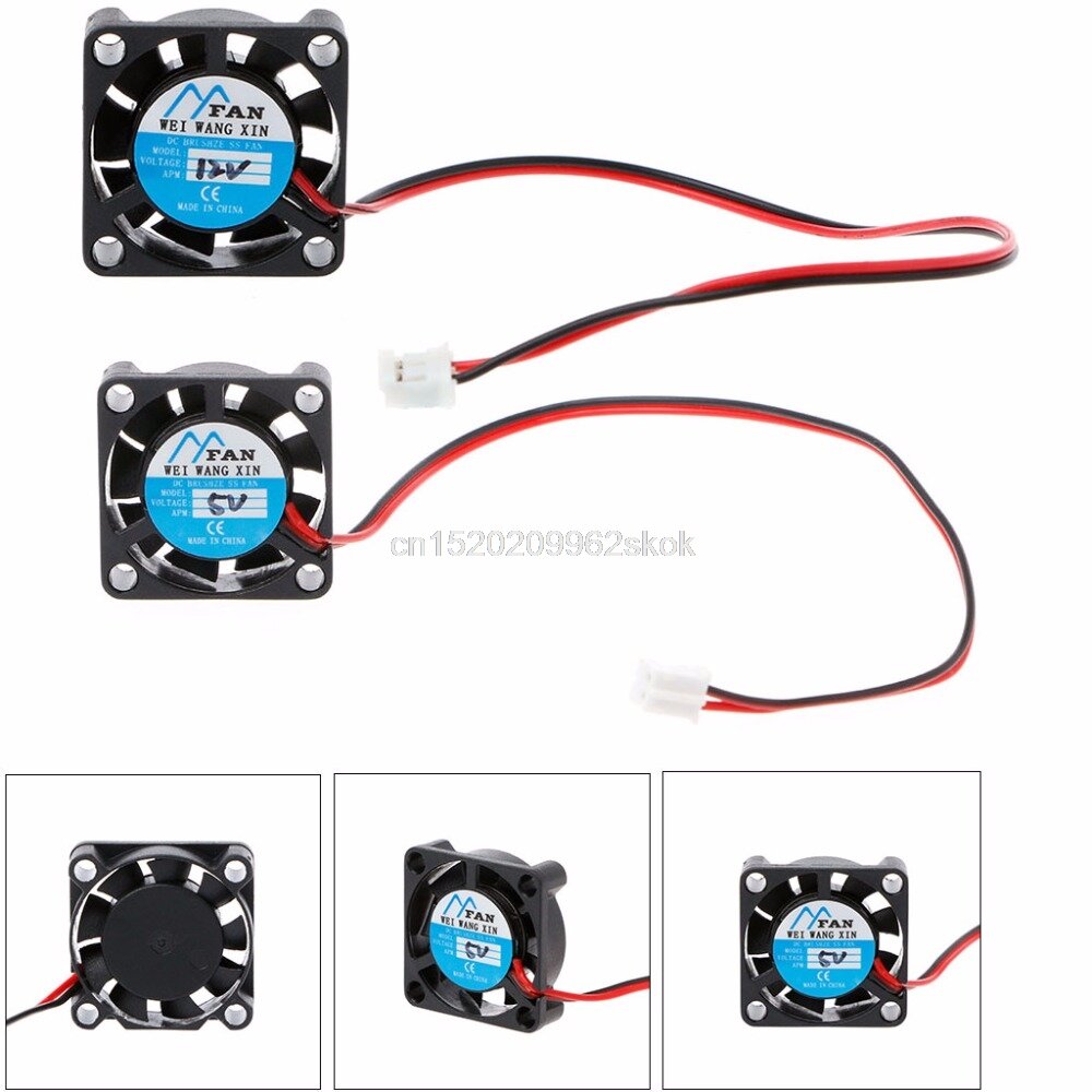 25*25*7mm DC 5V 12V 2-Pin Cooler Brushless Chipset Heatsink Mini Вентилятор охлаждения 2507 #H029#