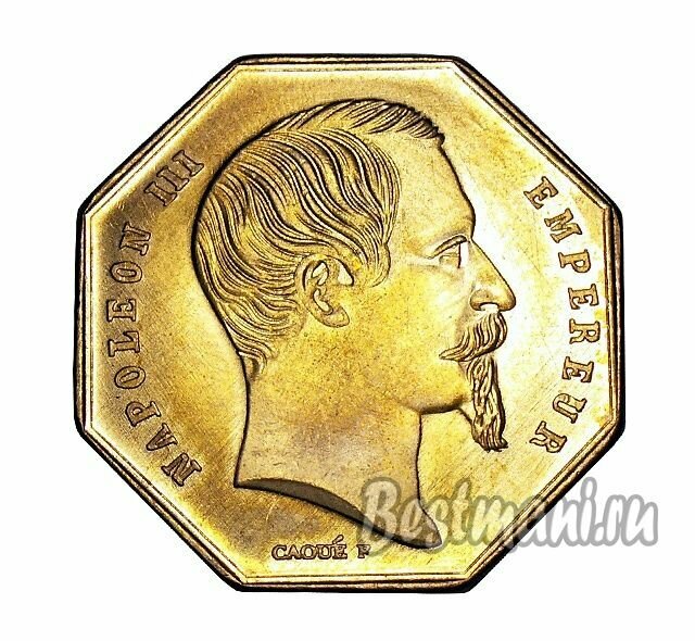 Золотая монета жетон Токен Франции советники И нотариусы бронза сувенирная копия, коллекционные монеты нумизматики