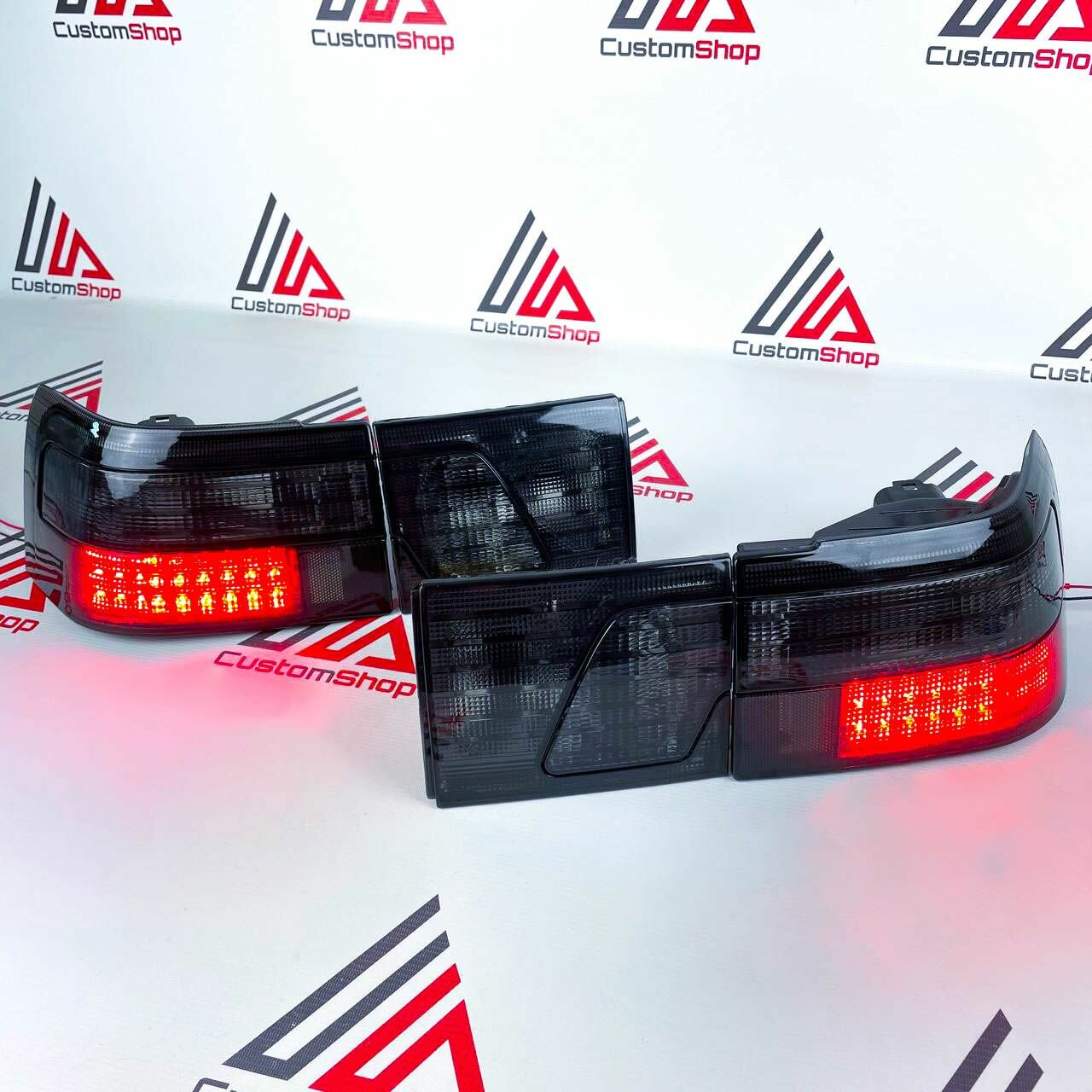 Фонари задние диодные ВАЗ 2110 Клюшки Люкс с платами тонированные