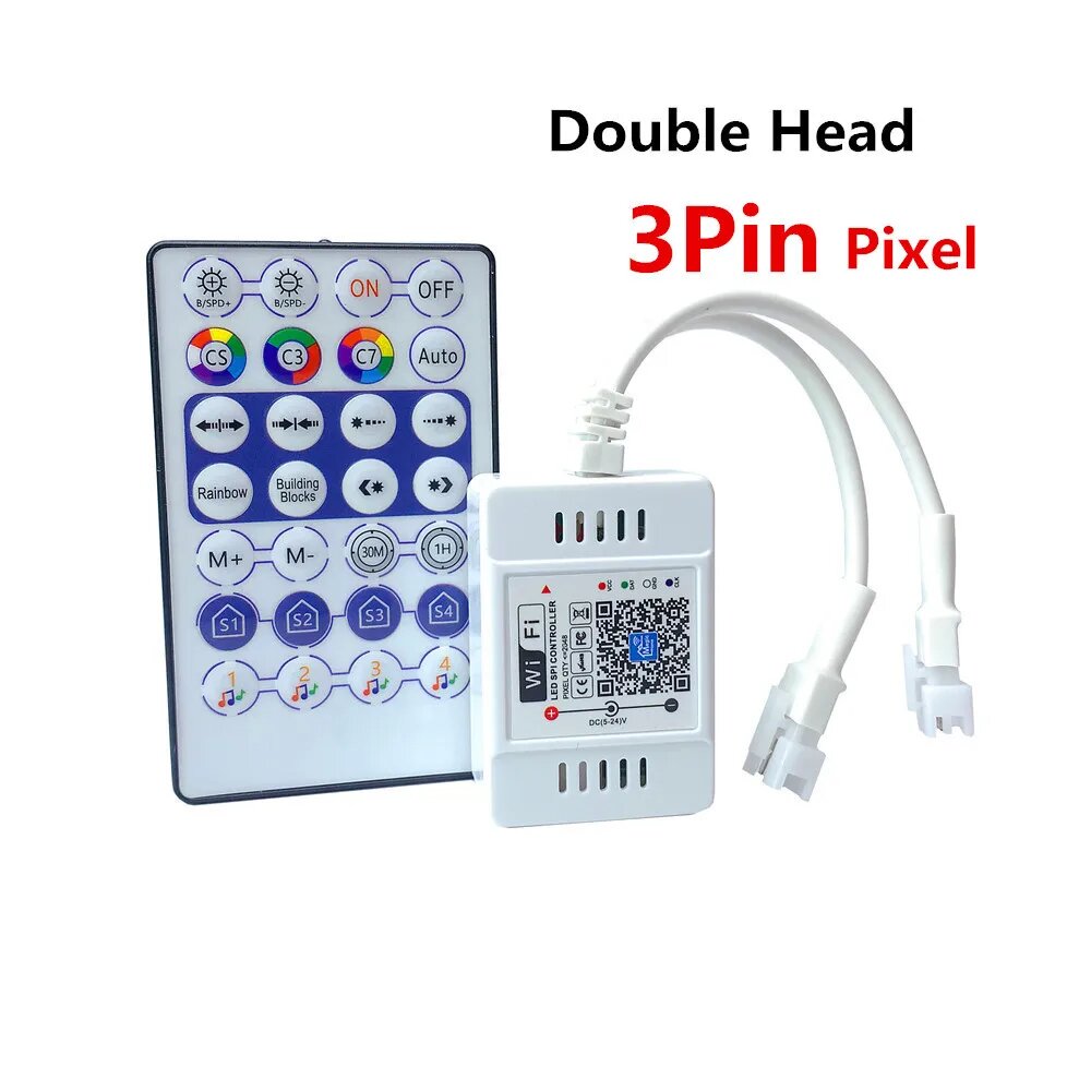 Magic Home Wi-Fi RGB контроллер для светодиодной ленты 3Pin Pixel Double
